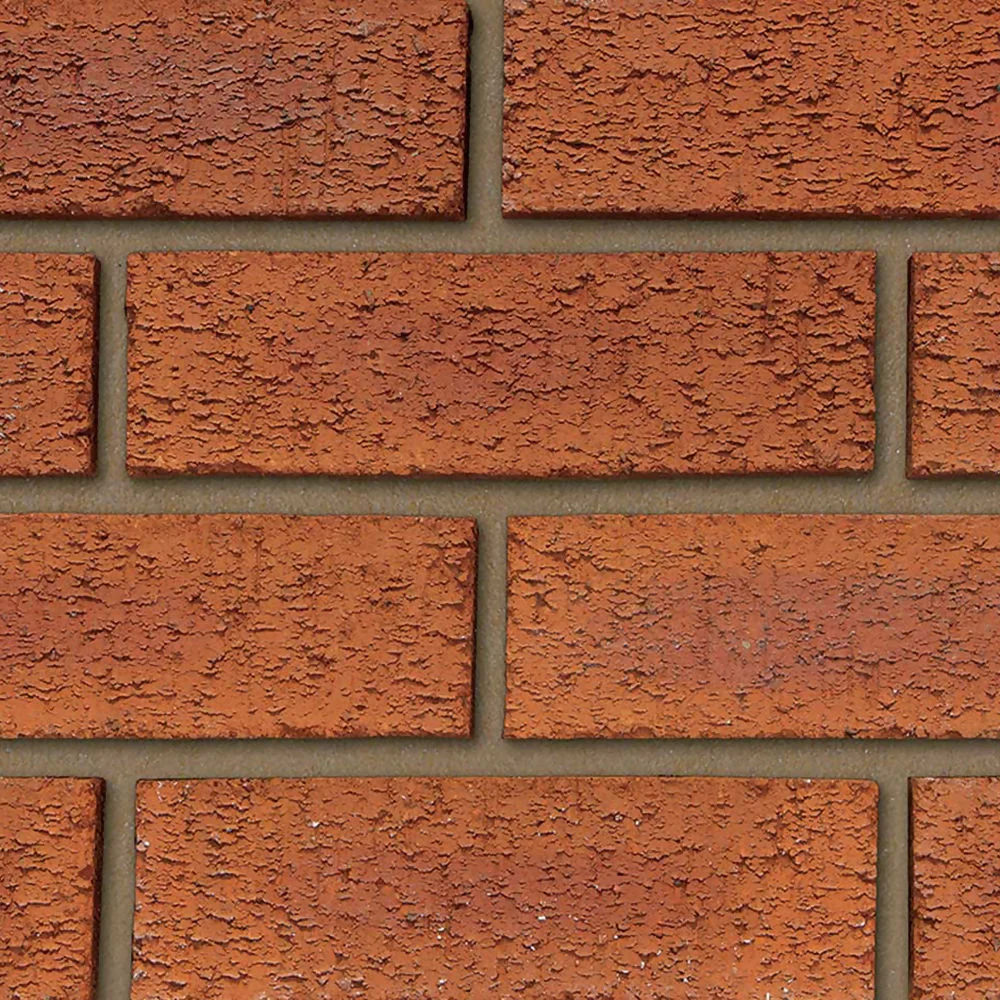 65mm Hearted Red Rustic Brick (Pack:500)
