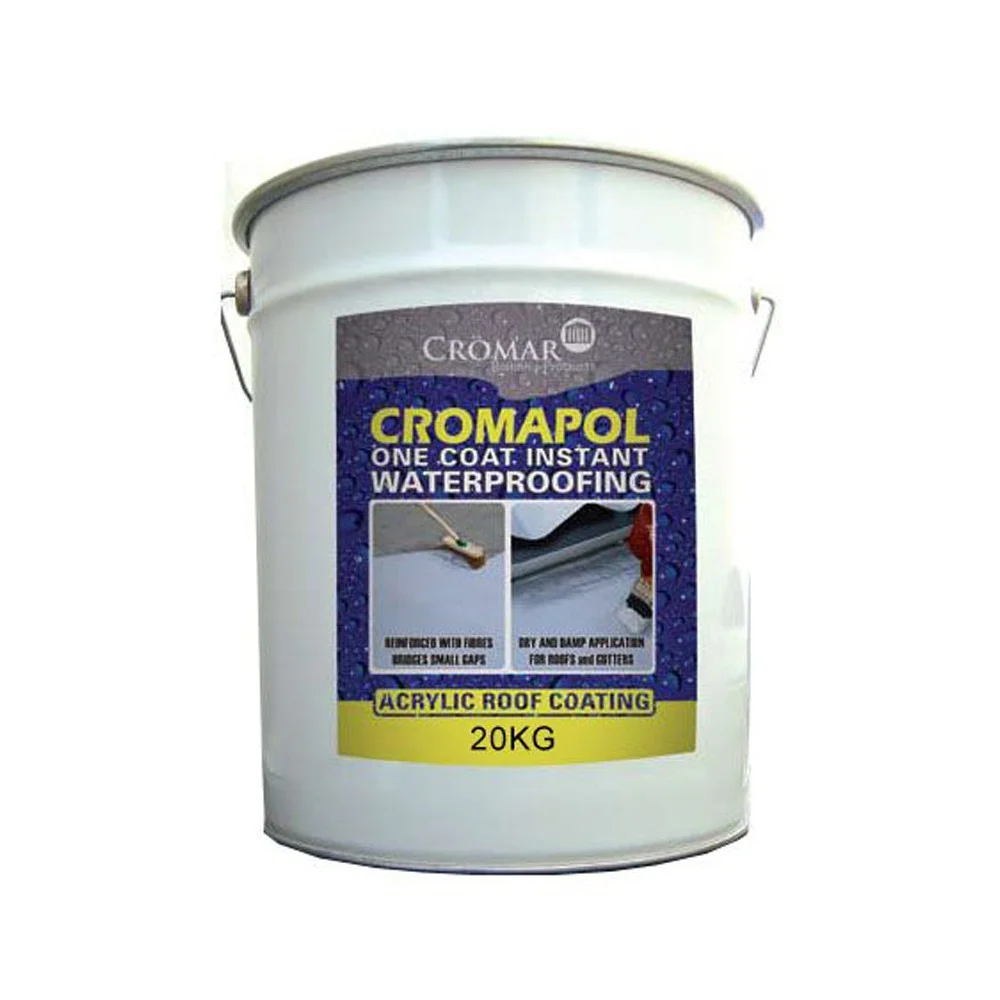 Cromapol Acrylic Roof Coating Grey 20kg