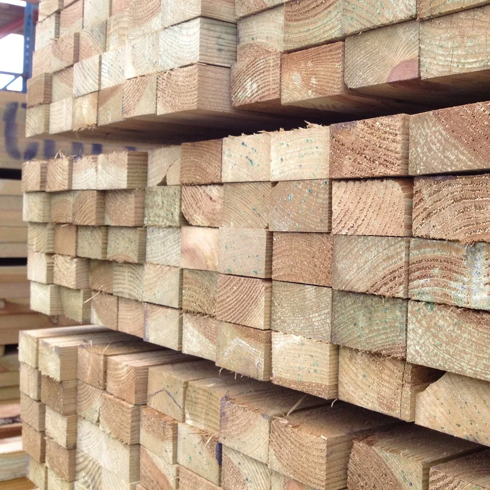 Green Tanailsed Batten 25 x 50mm