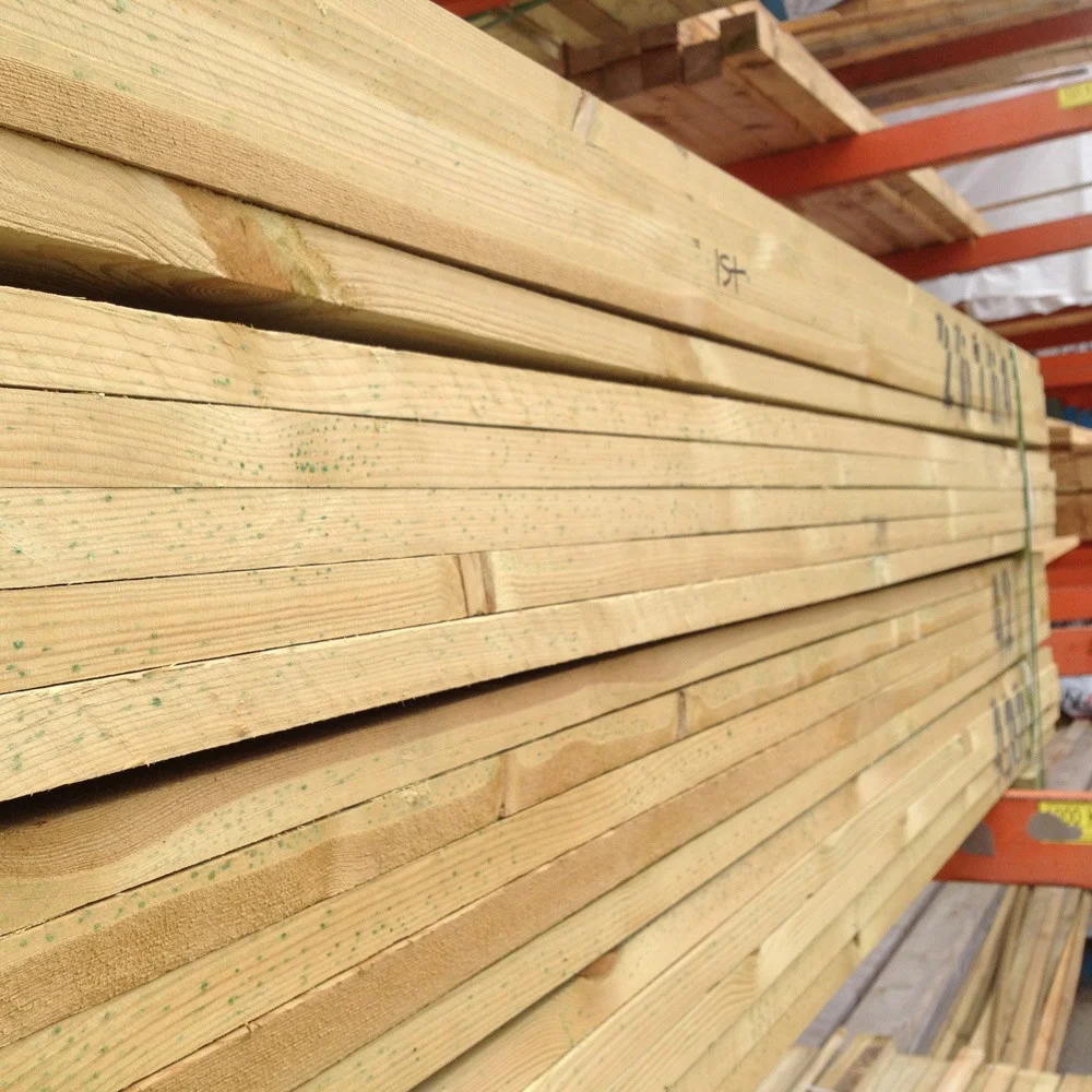 Green Tanailsed Batten 25 x 50mm