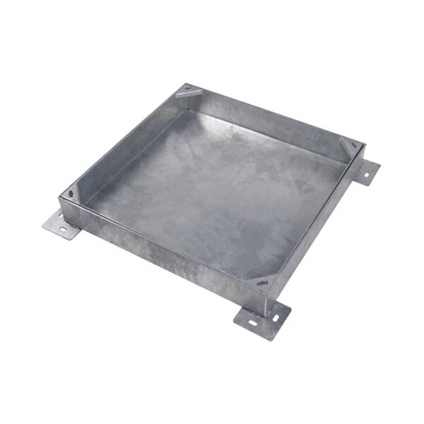 600x450x100mm Recessed 10T GPW Steel Manhole Cover & Frame Pavior CD ...