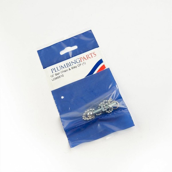 Basin Chain & Stay 12" Chrome