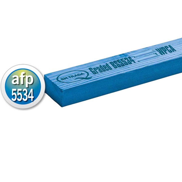 Blue 25x38mm Fully Graded Treated Batten