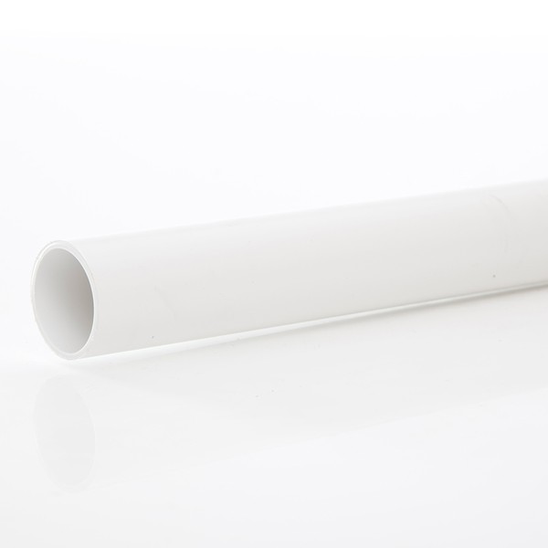 Floplast 32mm x 3MTR ABS Waste Pipe White REF WS01
