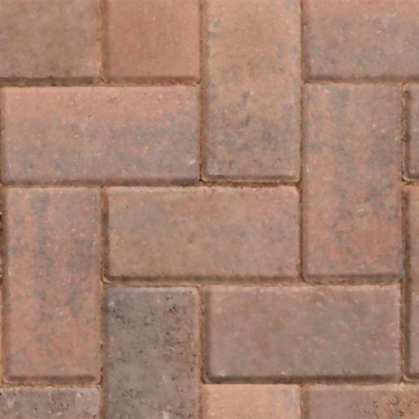 Standard Concrete Block Paving 50mm Brindle (488no per pack 9.76m2)