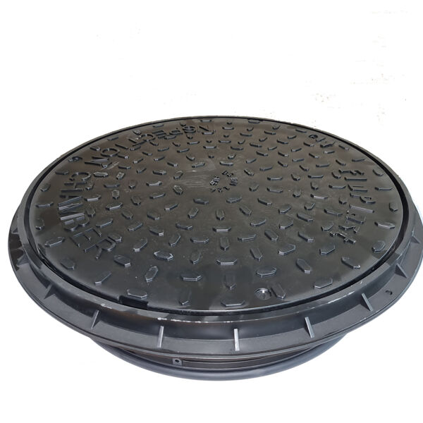 Floplast 450mm Inspection Chamber Polypropylene Round Sealed Cover ...