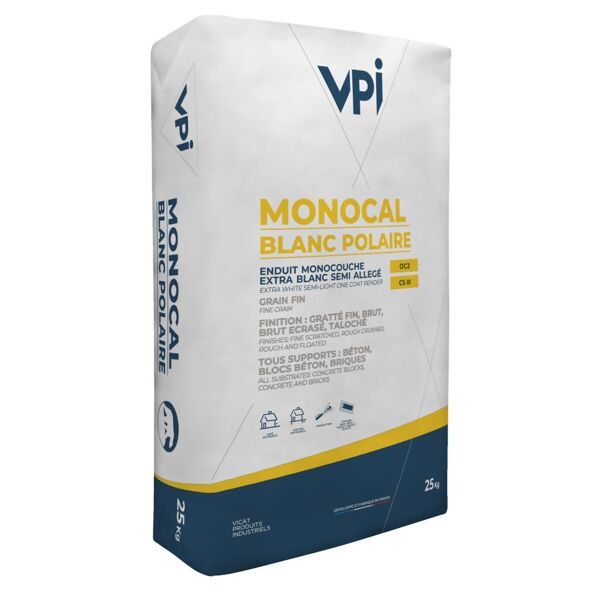 VPI Monocal Blanc Polaire 25Kg