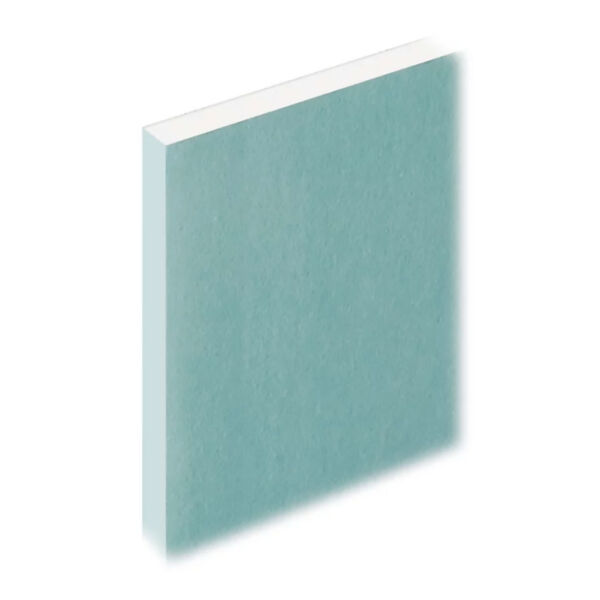 Knauf Square Edge Plasterboard Moisture Panel 2400 x 1200 x 12.5 mm