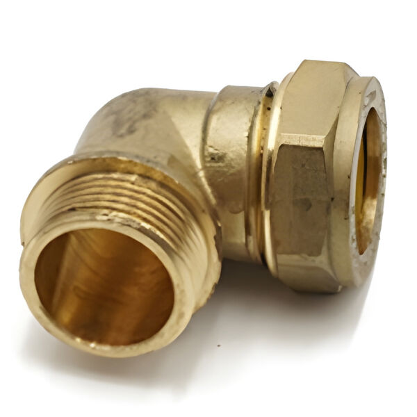 PC13P Male Compression Elbow 22mm x 3/4"