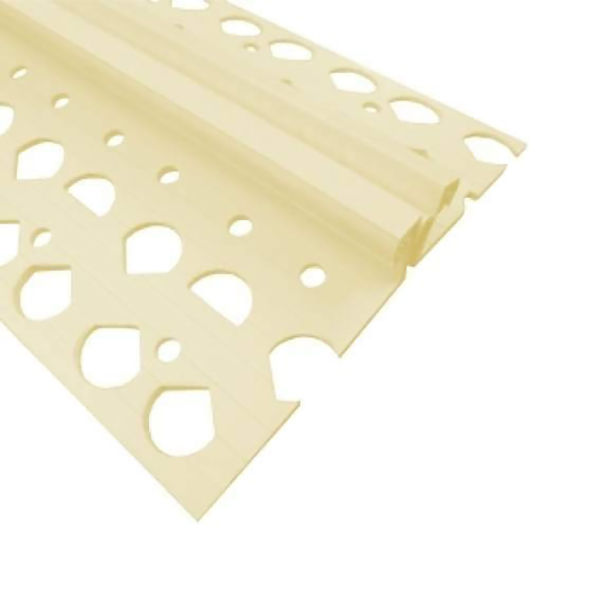 ProEdge 10mm Render Expansion Bead Ivory 2.5mtr Ref P25EX10I