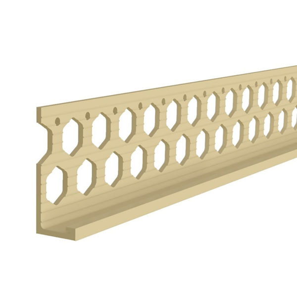 ProEdge 15mm Render Stop Bead Ivory 2.5mtr Ref P25SB15I