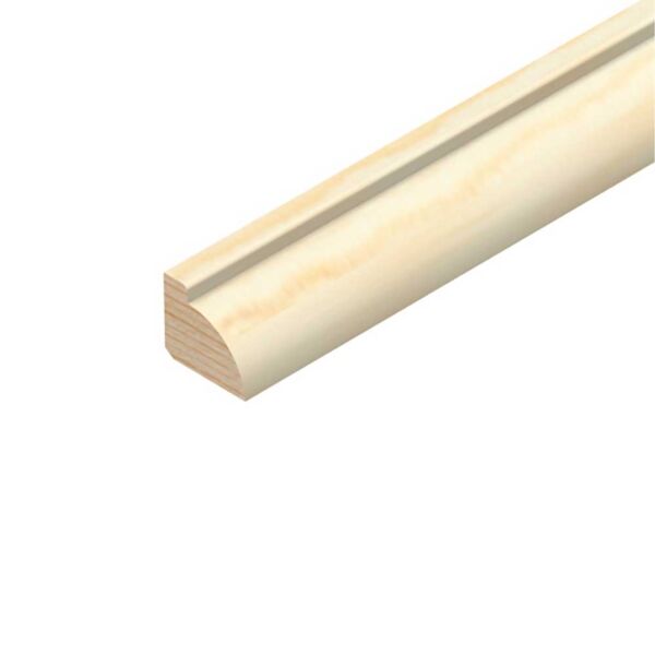 Pine Glass bead 15 x 9 x 2400mm TM572