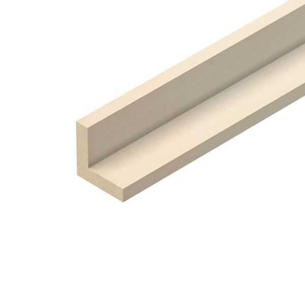 Light Hardwood Square Corner Angle 12 x 12 x 2400mm RTM859