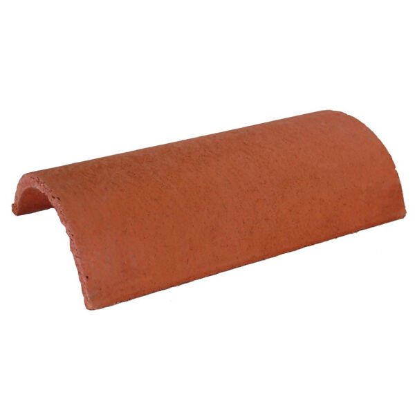 Redland Third Round Hip Ridge Tile Terracotta