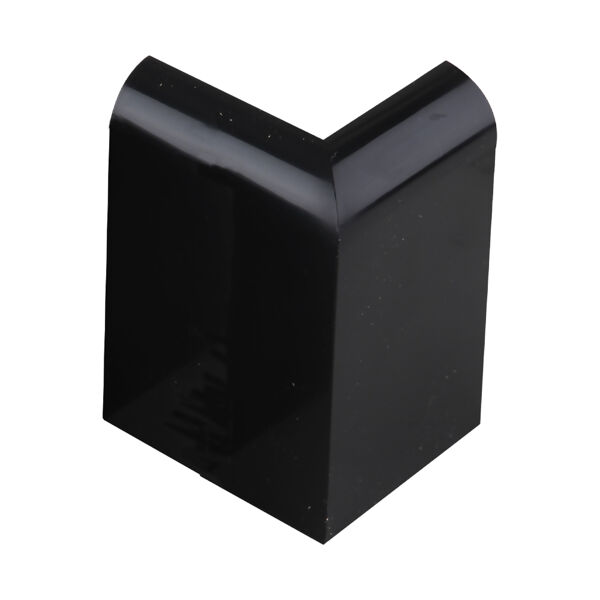 TRC RubbaTrim External Gutter Trim Corner Black