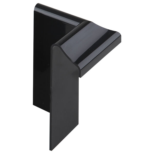 TRC RubbaTrim Internal Edge Trim Corner Black