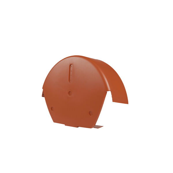 Timloc Rounded Ridge Caps Terracotta
