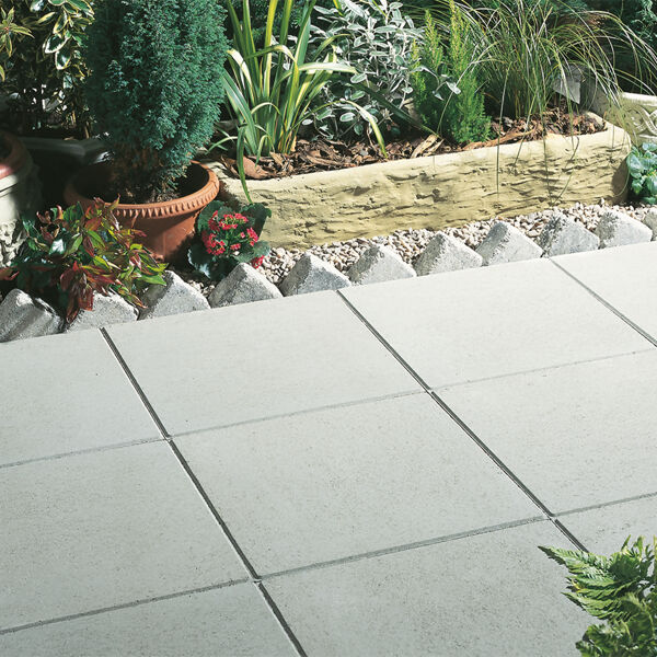 Utility Paving Flag Smooth Natural 600 x 600mm x 40mm
