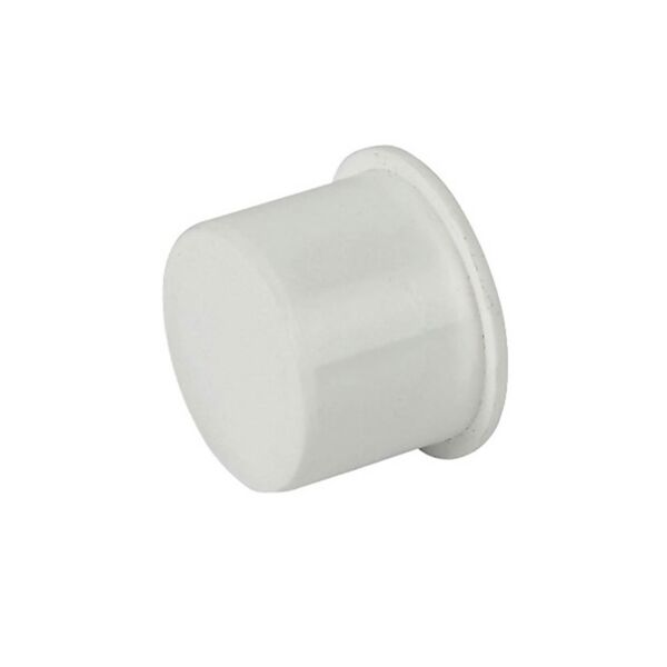 Floplast Push-fit Socket Plug White 32mm