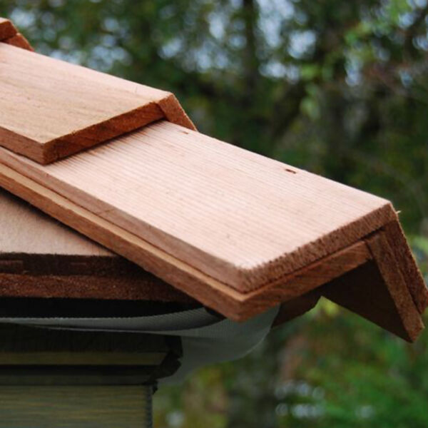 Waldun Premium Certi-Ridge Pre-Formed Shingle Western Red Cedar Hip ...