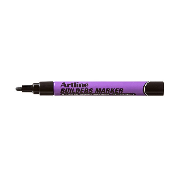 Artline Builders Marker BLACK Ref EKPRBDM
