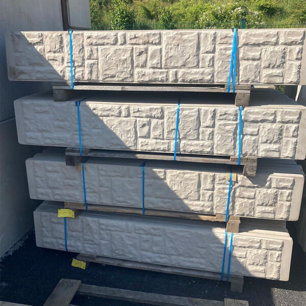 Rock Faced Base Panel 6ft x 12