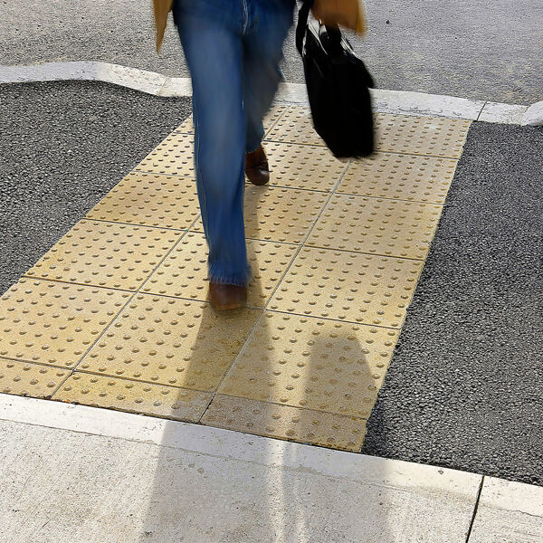 Buff Blister Tactile Paving 450 x 450 x 70mm TBPE70BF