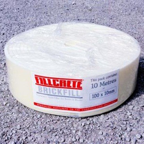 Brickfill 100mm x 10mm x 10mtr Polyethylene Foam 10BFR100P