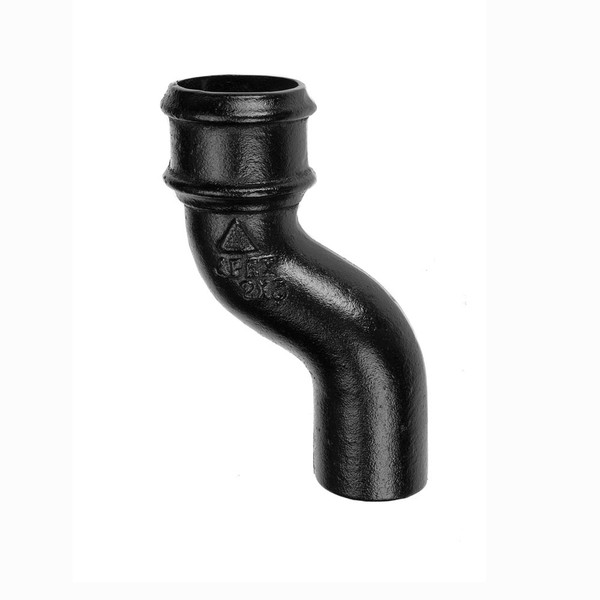 Cast Iron Painted Apex Heritage 76mm Circular Pipe Offset 12 Inch Proj ...
