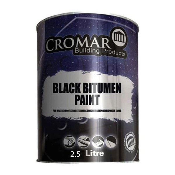 Cromar Bitumen Paint 2.5L Ref ABP/251
