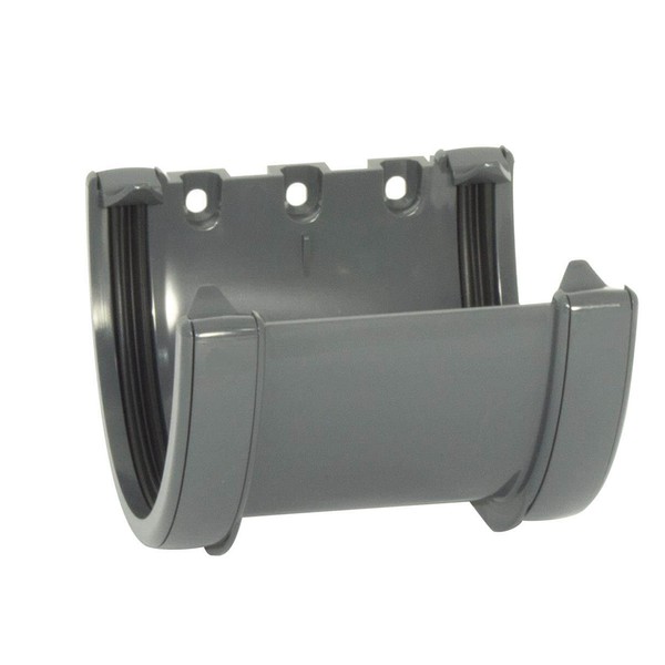 Floplast Deepflow Gutter Union Bracket Anthracite RUH1AG