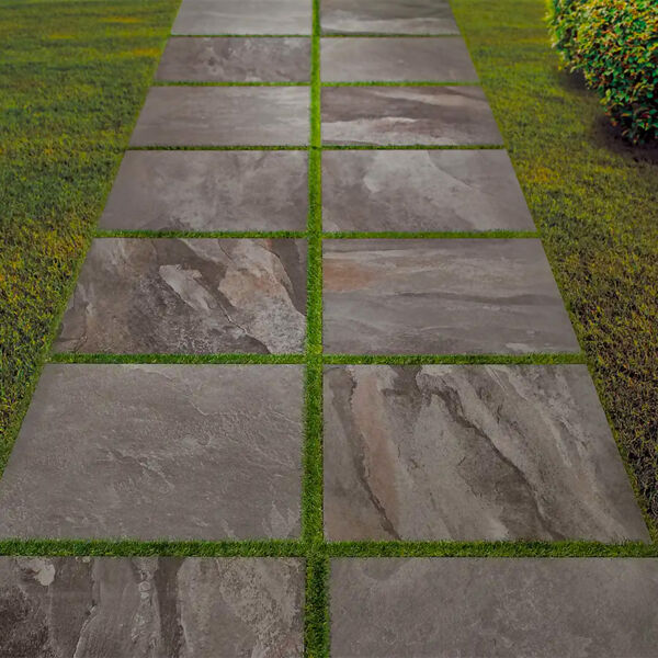 Porcelain Denverstone Silver Mix Paving 600 x 600 x 20mm