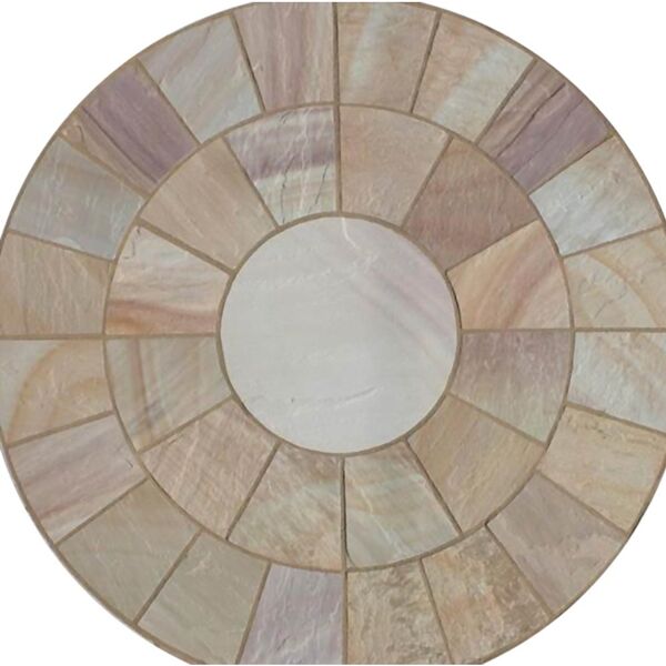 Sandstone Sunrise Circle 1.8m Dia (No Corners)