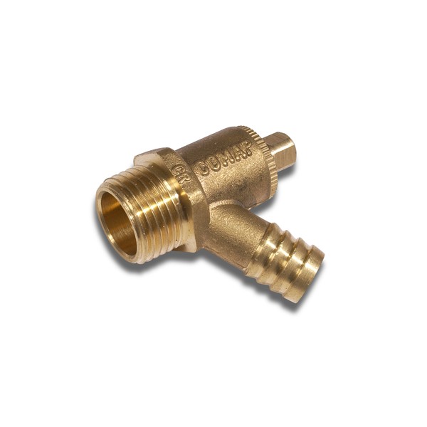 VDA Brass Draw-Off Cock A-Type 15mm Ref 10050105