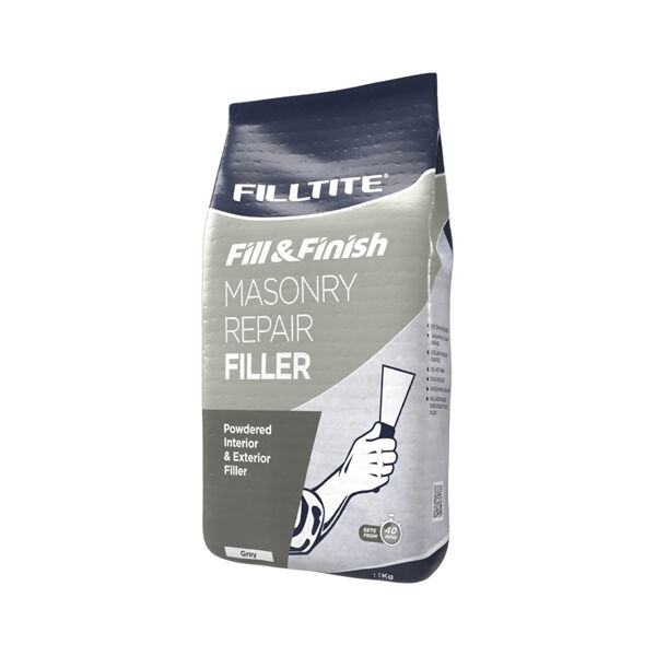 Filltite Fill & Finish Masonry-Repair Filler 1.5kg Ref F18370