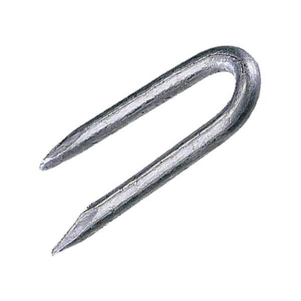 Galvanised Staples 30mm x 3.35mm x 500g Pack Ref 19003229