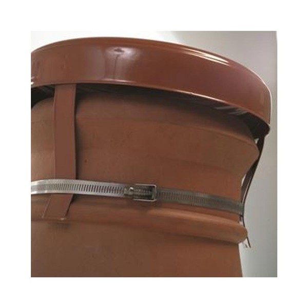 Mad Capping Cowl No 34 Terracotta Strap Fix