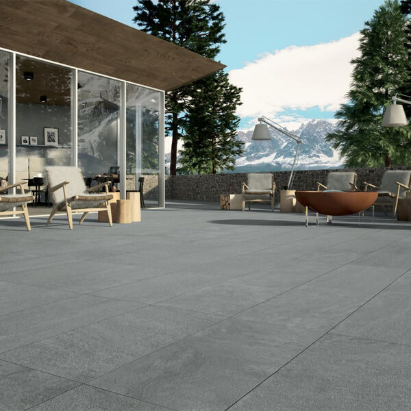 Porcelain Paving Matrix Silver 1200mm x 600mm x 20mm