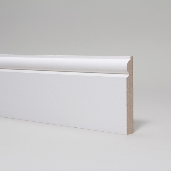 White Primed MDF Torus Architrave 15mm x 94mm