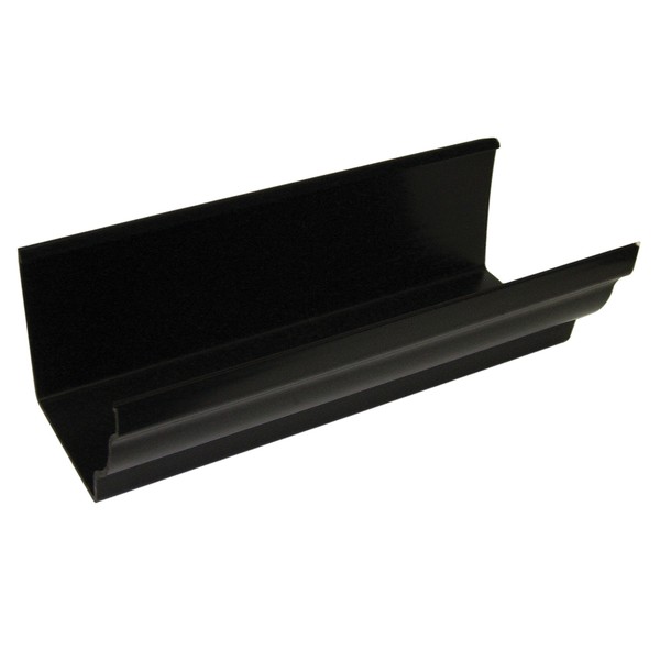 Floplast Niagara Ogee 110mm Gutter 4mtr Black Ref RGN4