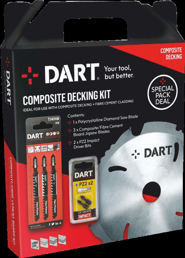 Dart PCD Composite Decking Kit 165204