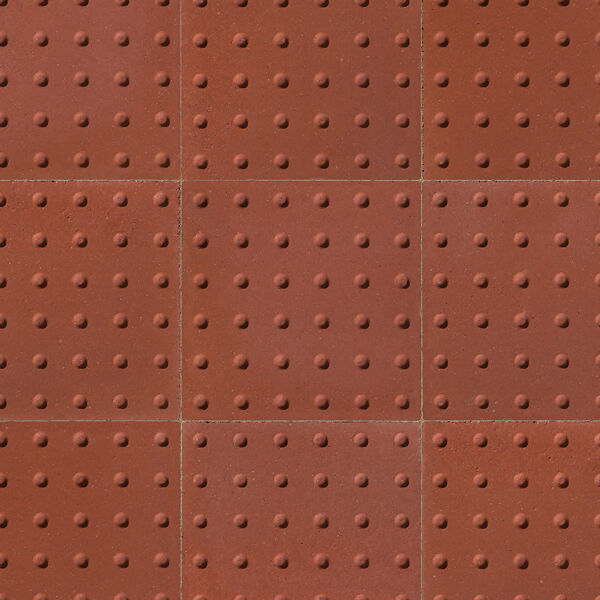 Red Blister Tactile Paving 450 x 450 x 70mm TBPE70RD
