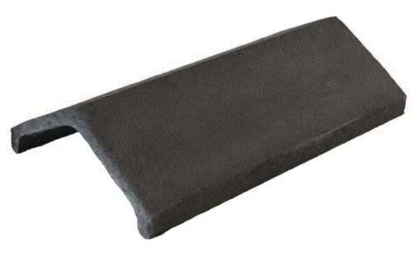 Redland Universal Angle Ridge Tile Slate Grey