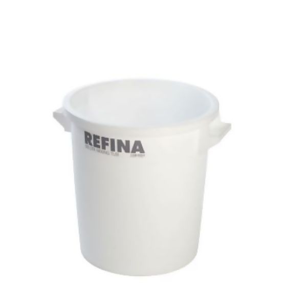 Refina Plastic Mixing Tub 50ltr White Ref 321011