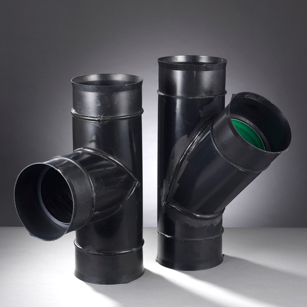 Solid BBA Metrodrain Junction Triple Socket 300mm x 225mm x 90 Degree ...