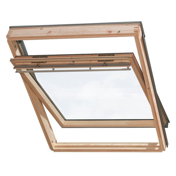 Velux CK04 White Painted Window 55x98cm Ref GGL CK04 2070