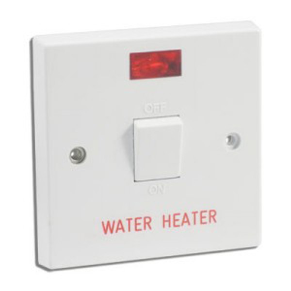 Water Heater Switch 20Amp Ref D-P 1214