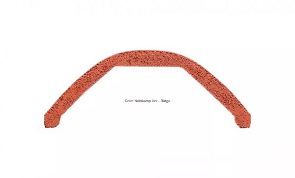 Crest Universal Ridge Roof Tile 450mm Anthracite Grey (Pack:168)