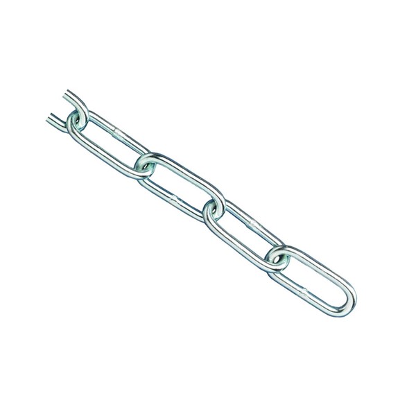 Zinc Plate Chain 3.0 x 26mm x 30mtr Reel Ref 5800341